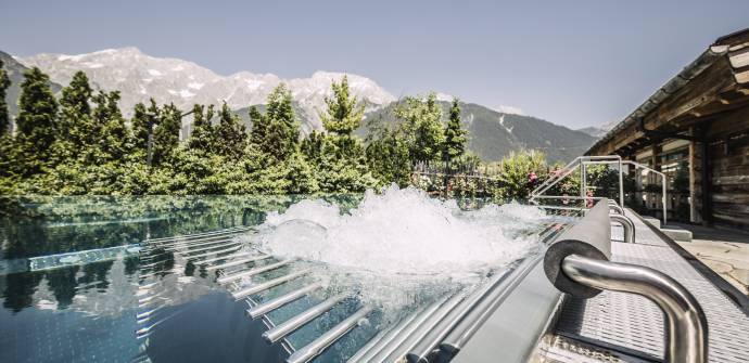 Water & Sauna World at the wellness hotel in Tyrol - Alpenresort Schwarz